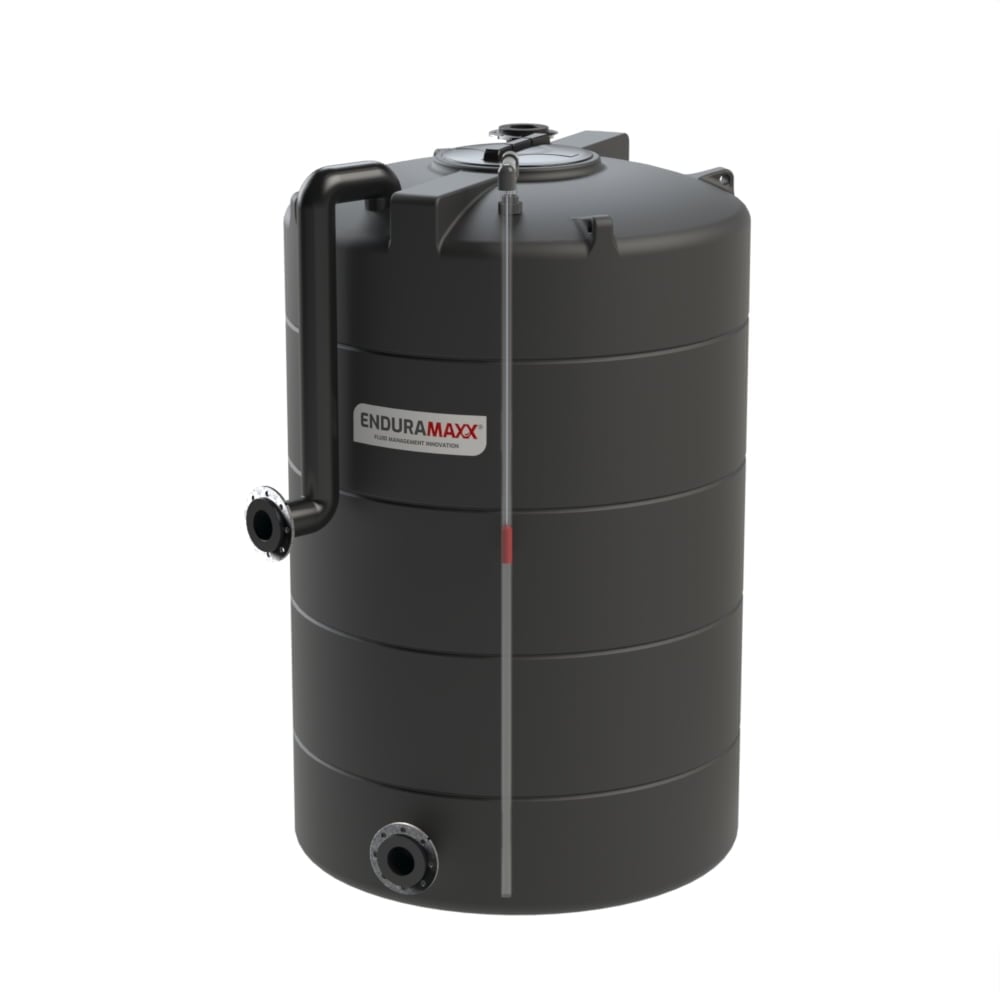 3,000 litre Effluent Tank, Bauer pipework, outlet connections - Enduramaxx